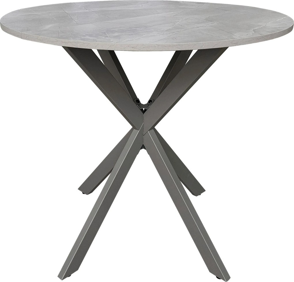 XXXLutz JÍDELNÍ STŮL, šedá, 80/80/75 cm MID.YOU - Jídelní stoly - 002798016701