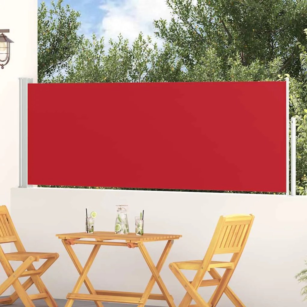 vidaXL Zatahovací boční markýza/zástěna na terasu 100 x 314 cm [48375] Barva: Černá