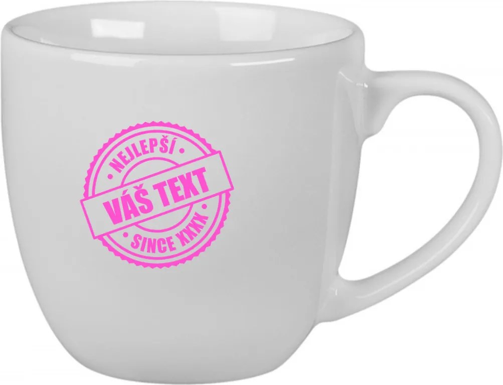 Personalizovaný keramický hrníček 400 ml - nejlepší xx SINCE xx