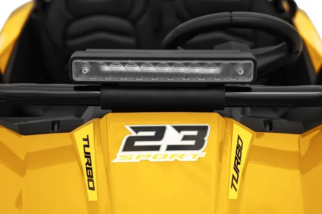 Elektrické autíčko Buggy TURBO 23 žluté