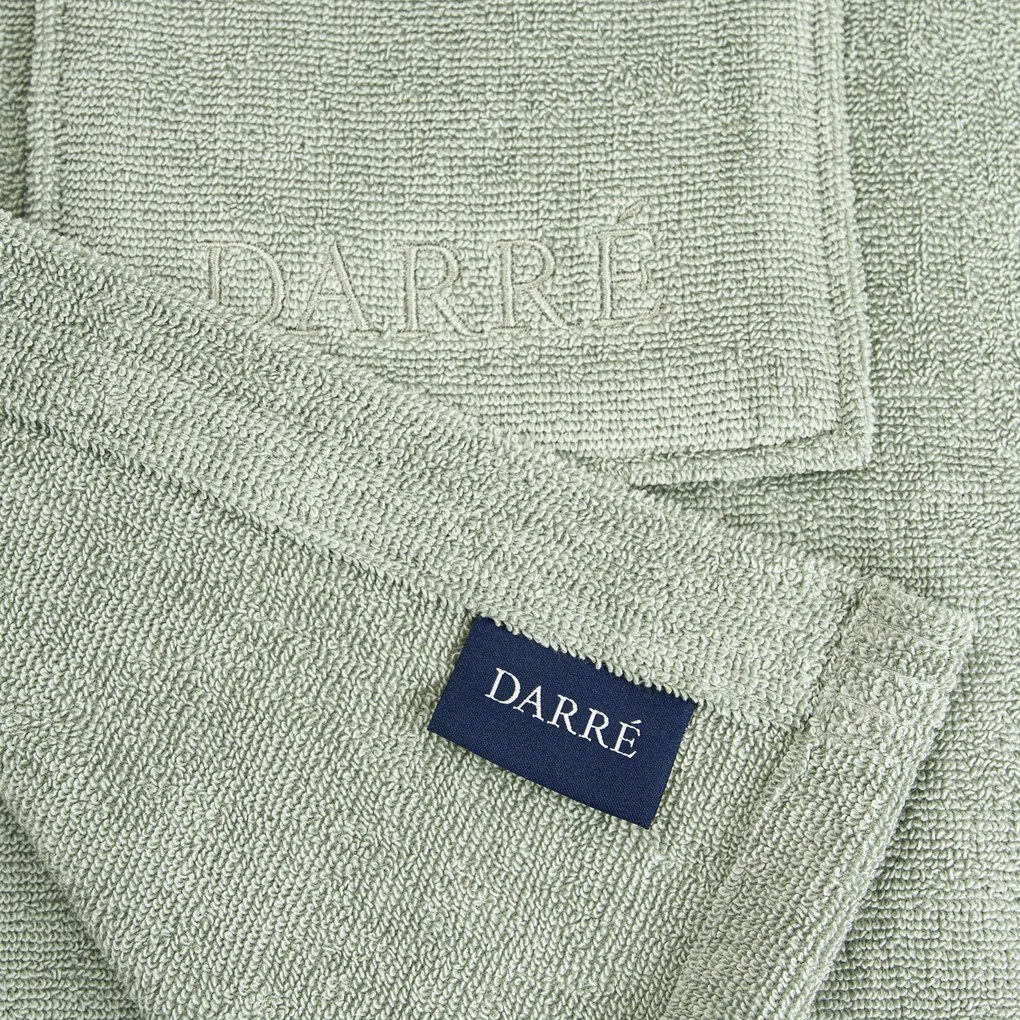 Dámské bavlněné froté pareo do sauny a wellness Comfort olivové
