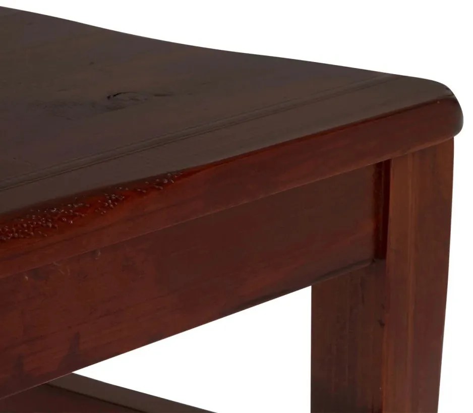 furniture-nabytek.cz - Sada 2 masivních dřevěných židlí Catello z borovice, hnědá, lakovaná