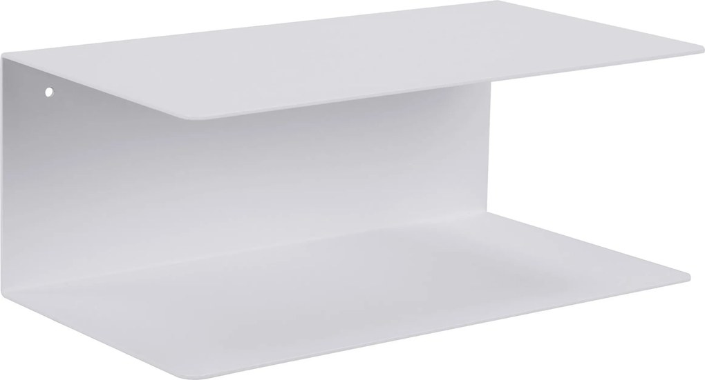 XXXLutz NOČNÍ STOLEK K POSTELI, bílá, 35/14/20 cm - 001749089202