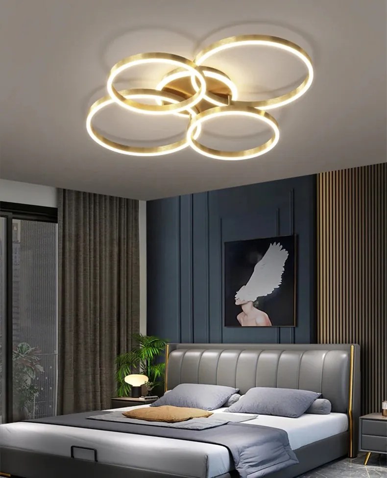 Stropní LED svítidlo APP1057-C zlaté