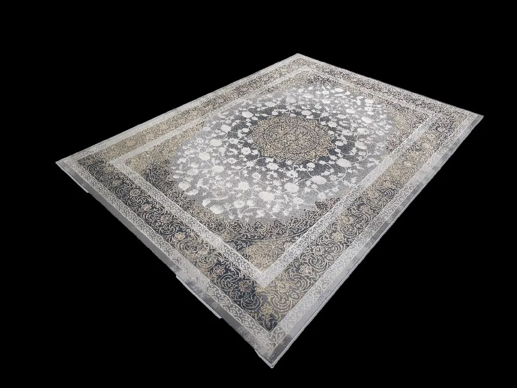BE Koberec Deluxe 9091 BEIGE - béžový obdélníkový Rozměr: 60x100 cm