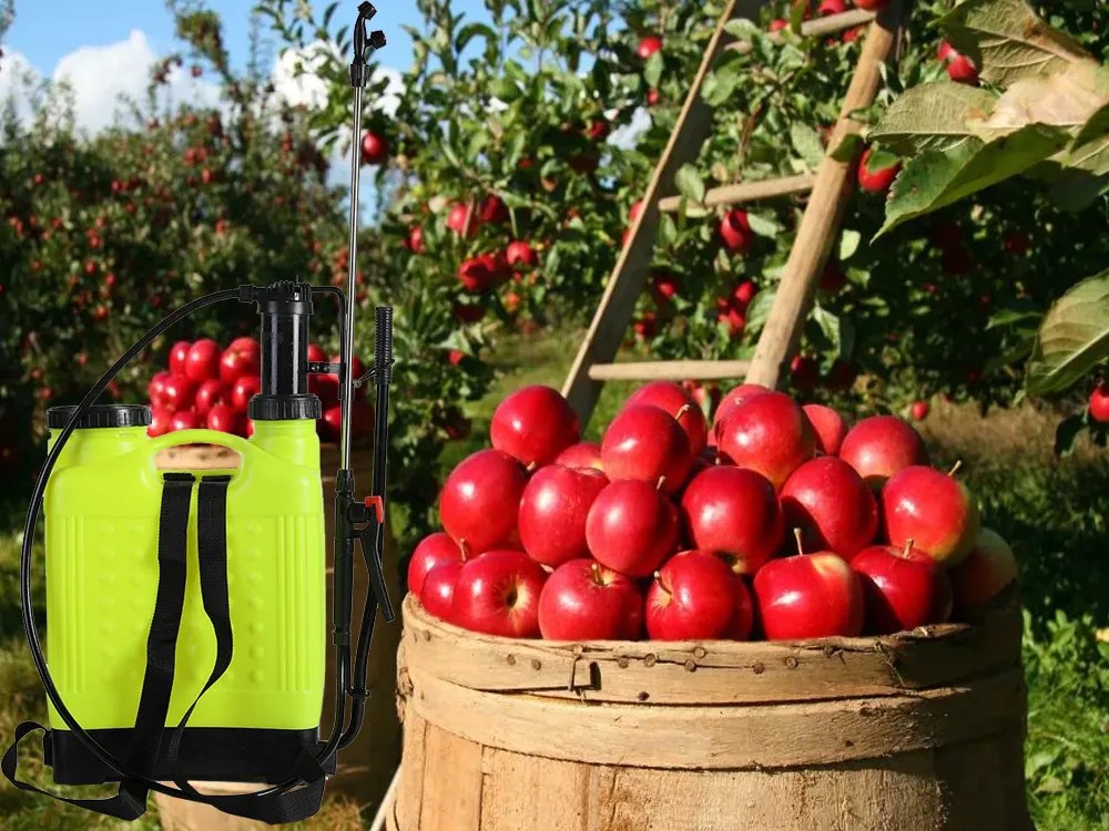 Verk Group Batohový tlakový postřikovač zahradní ruční postřikovač 12l