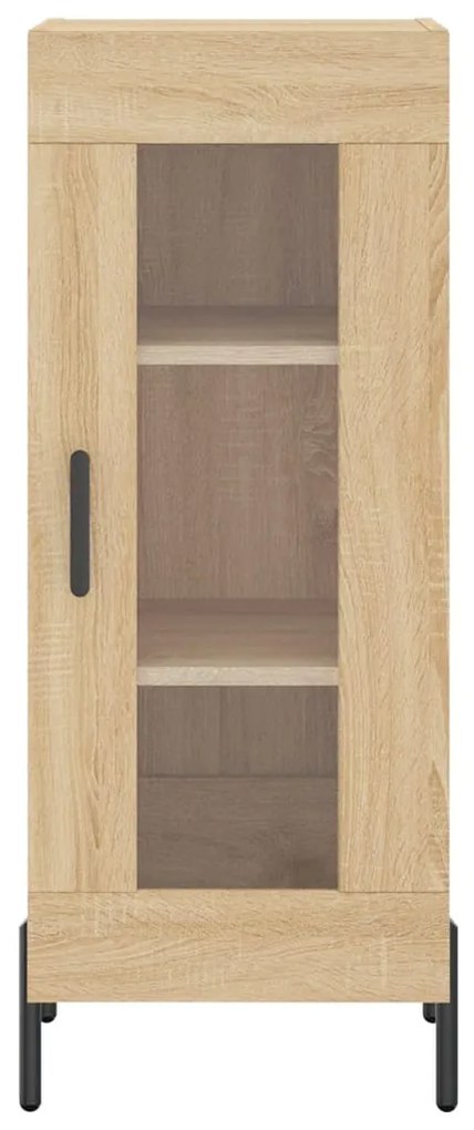 Skříň highboard dub sonoma 34,5 x 34 x 180 cm kompozitní dřevo