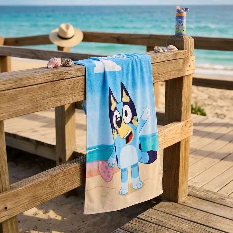 Plážová osuška BLUEY BY THE SEA