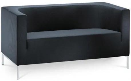 LD seating Dvojkřeslo KUBIK KU-K2 Barva podnože černá podnož GALERIE - Čalounění LD seating KŮŽE 6 / Kůže 2021