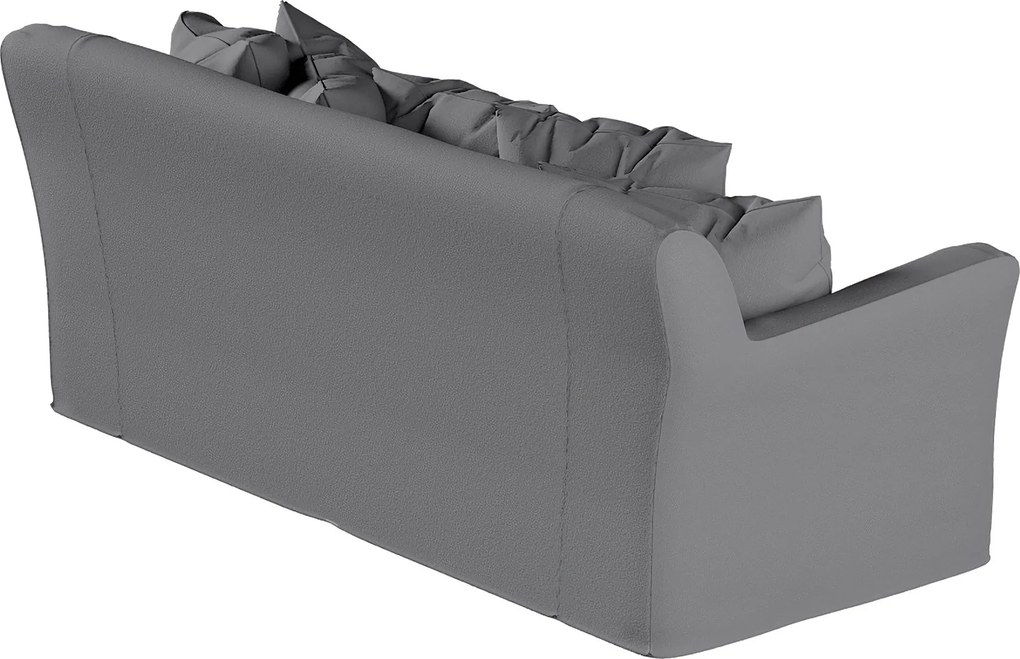 Potah na pohovku IKEA  Tomelilla 3-místná nerozkládací barva šedá látka pletený vzor