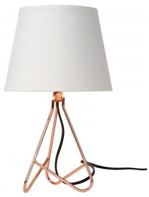 LUCIDE GITTA Table Lamp E14 H30cm Copper, stolní lampa