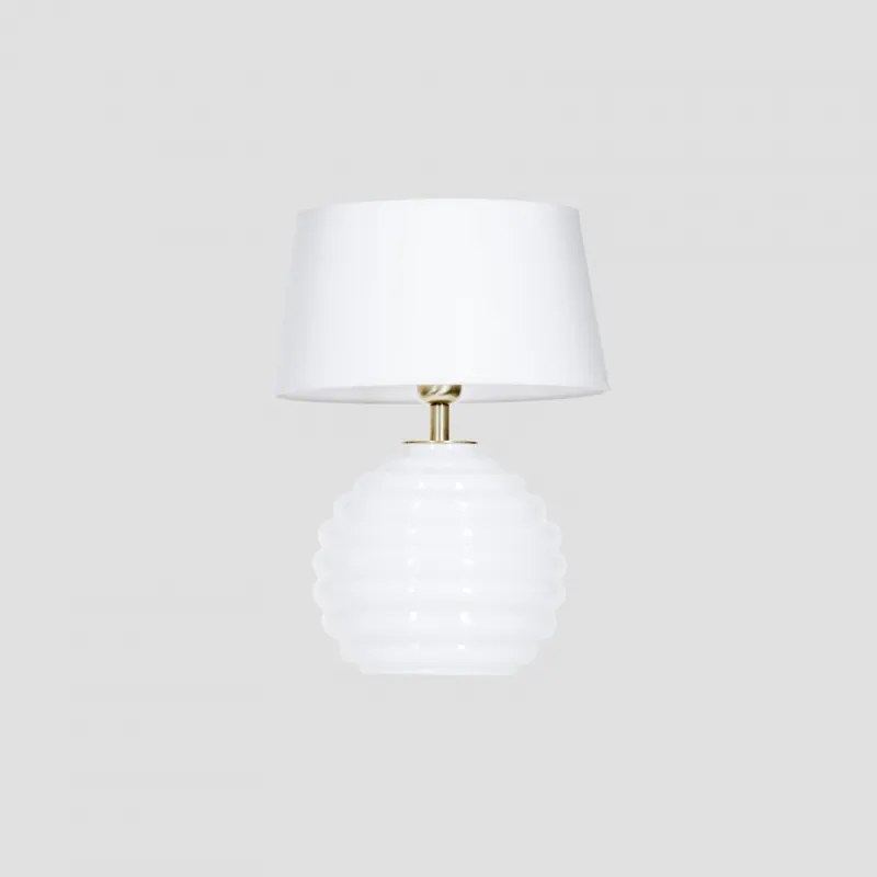 4concepts Designová stolní lampa ANTIBES Barva: Bílá