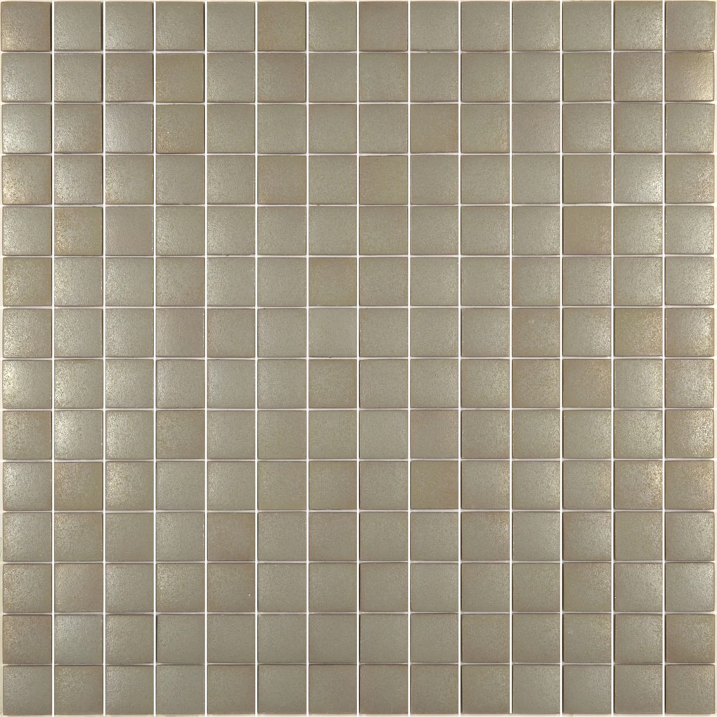 Hisbalit Skleněná mozaika stříbrná Mozaika 705 2,5x2,5 (33,3x33,3) cm - 25705MH
