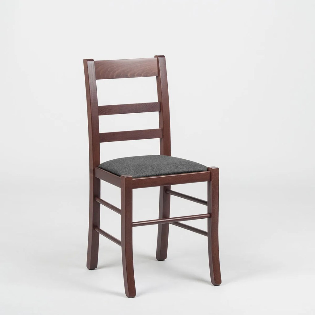 STIMA Židle FURLA s čalouněným sedákem buk LUX camel 2
