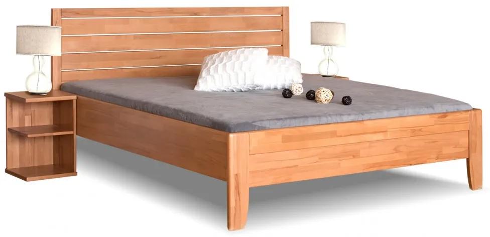 Zvýšená postel z masivu Erin 1, , masiv buk , 180x200 cm