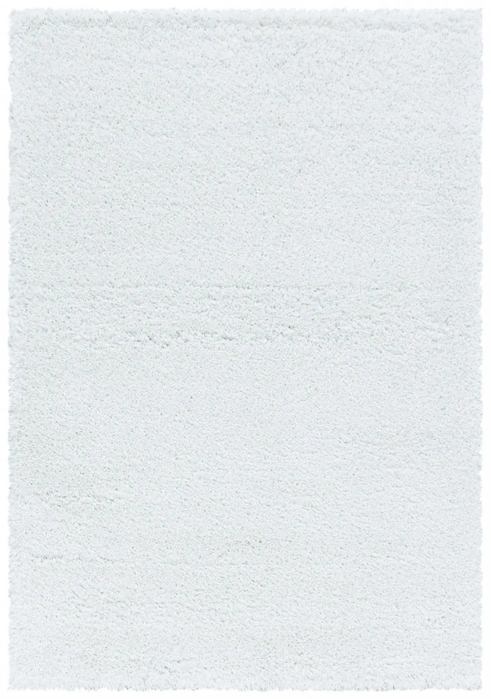 Ayyildiz, Kusový koberec Fluffy Shaggy 3500 white, 240x340, bílá, ložnice