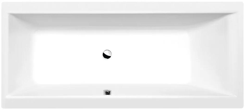 Polysan CLEO obdélníková vana 170 x 75 x 48 cm bílá mat 94611.11