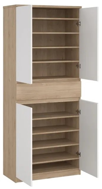 FALCO Botník Naia 92210 jackson hickory/bílá