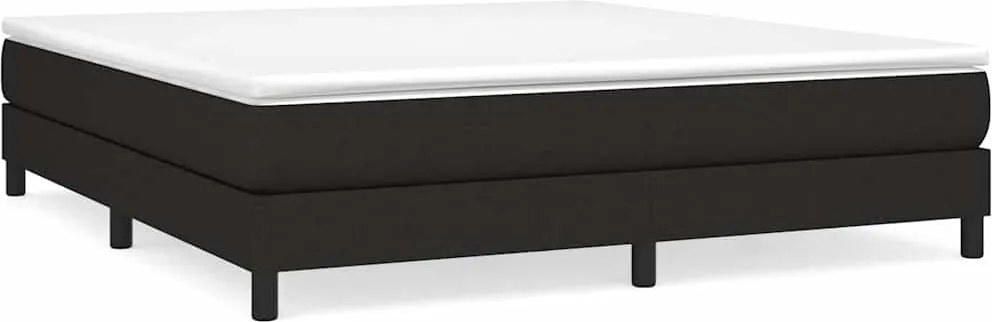 Rám postele s boxspringem černý 180 x 200 cm textil 3120534