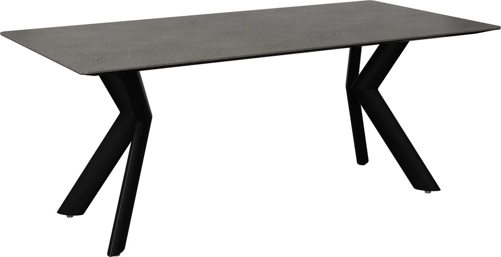 XXXLutz ZAHRADNÍ STŮL, kov, keramika, 200/100/76 cm Amatio - Venkovní stoly - 000069016507