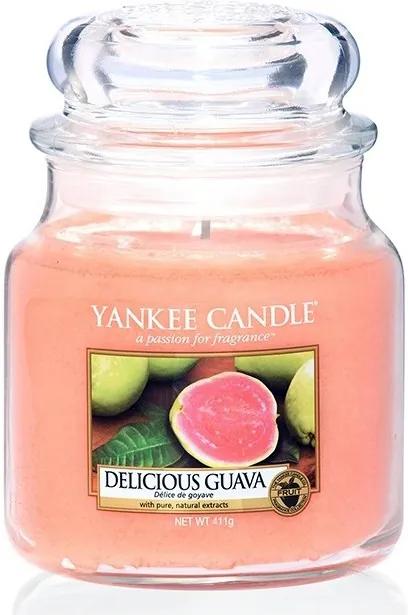 Yankee Candle - vonná svíčka Delicious Guava 411g