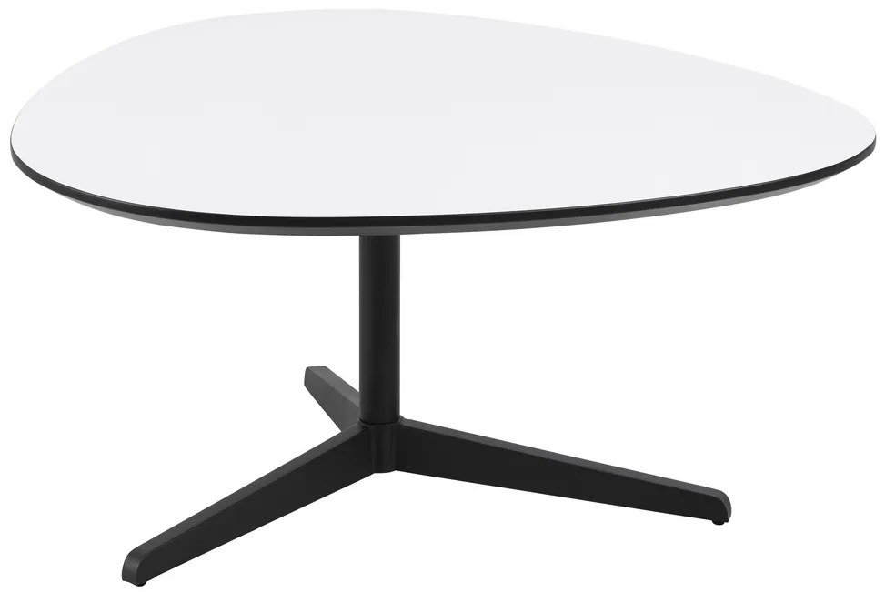 Stylový konferenční stolek Ahab 84 cm bílá