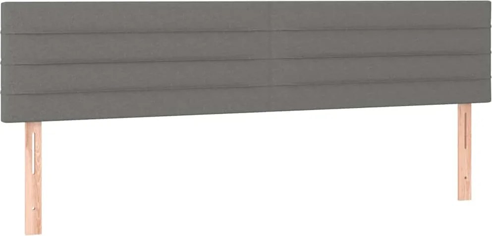 Box spring postel s matrací černá 120x190 cm textil 3270413