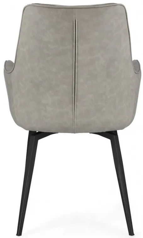 BIZZOTTO Jídelní křeslo LAWRENCE taupe 0731250