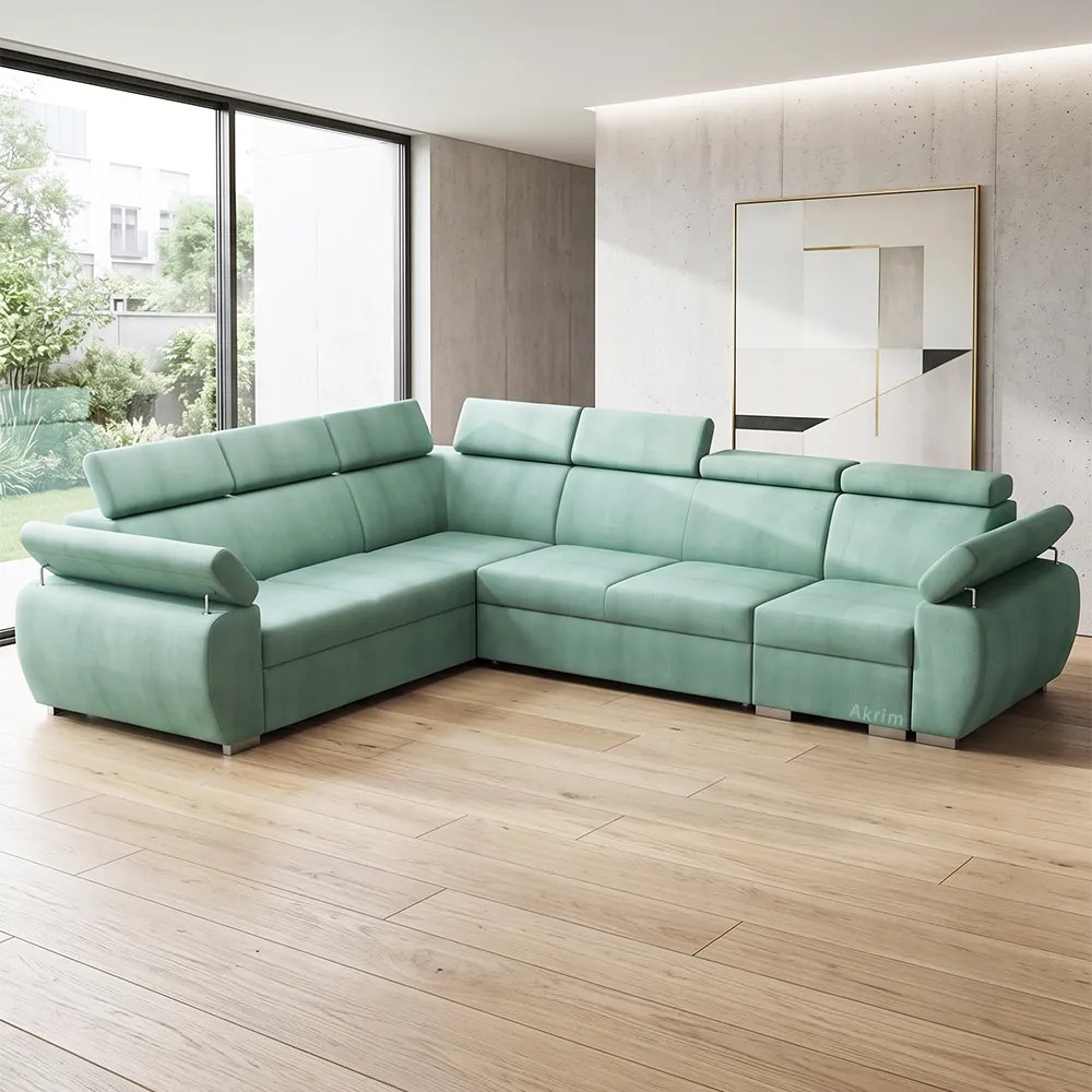 Sedací souprava BASTON | 260x325 cm | rozkládací + 2x úložný prostor | VÝBĚR TKANIN