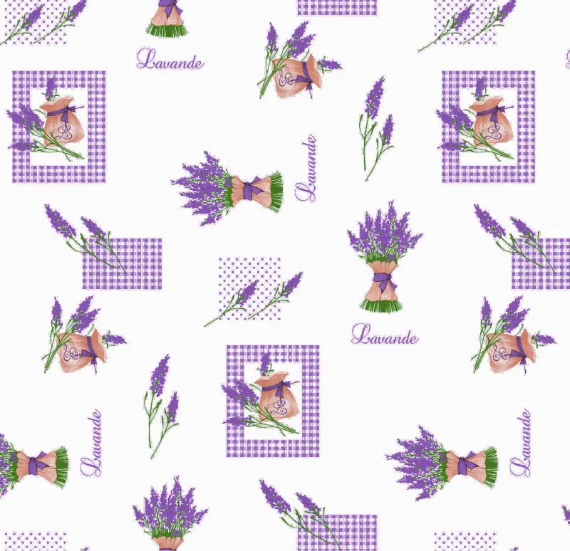 Florista ubrus PVC  FL-1311-01 Lavender - Role 140cmx 20m