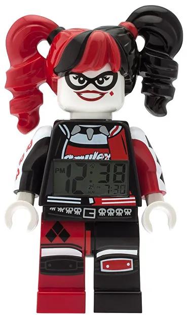 Lego Batman Movie Harley Quinn - hodiny s budíkem