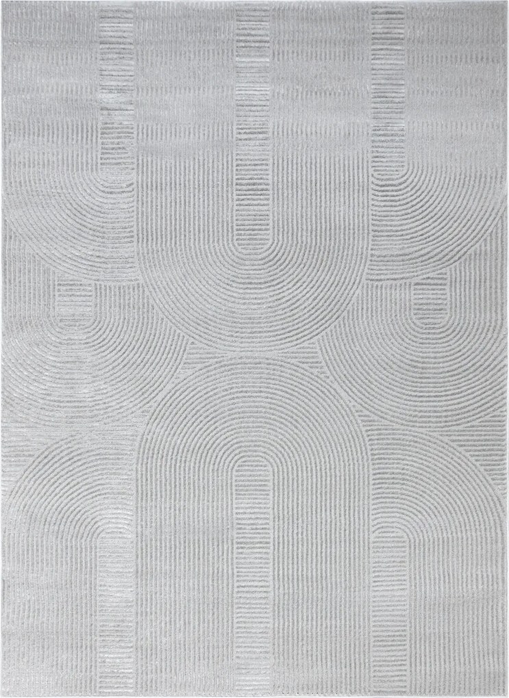 Dywany Łuszczów, Kusový koberec Balance 9086 grey, 160x220, šedá, ložnice