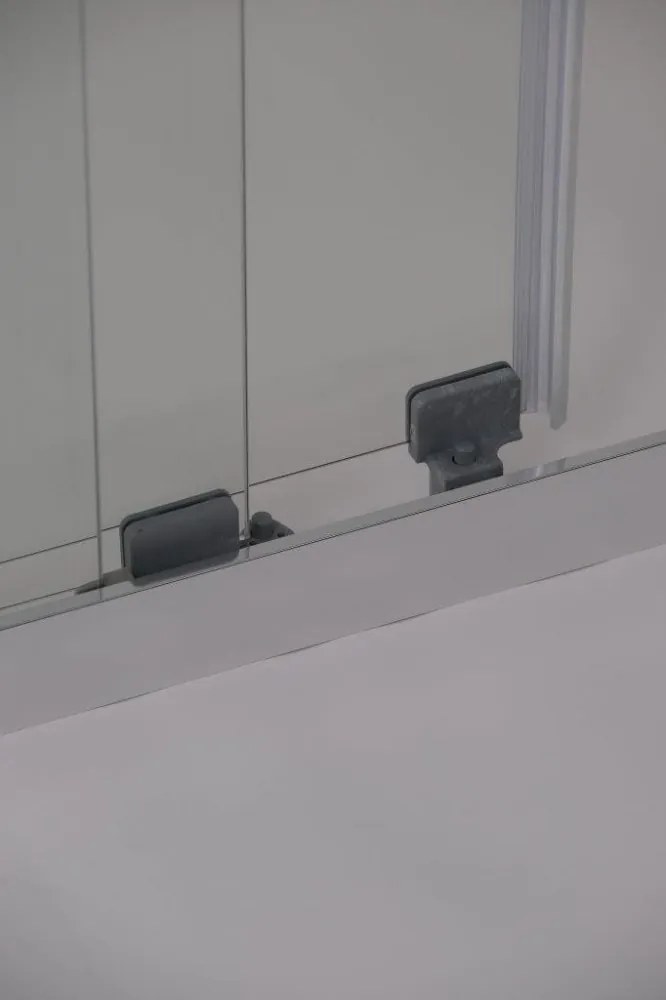 Olsen Spa 3-dílné sprchové dveře do niky CUNTIS Barva rámu - Chrom/Leštěný hliník (ALU), Rozměr A - 80 cm, Směr zavírání - Univerzální Levé / Pravé, Výplň - Čiré bezpečnostní sklo - 5 mm OLBMELID80CC