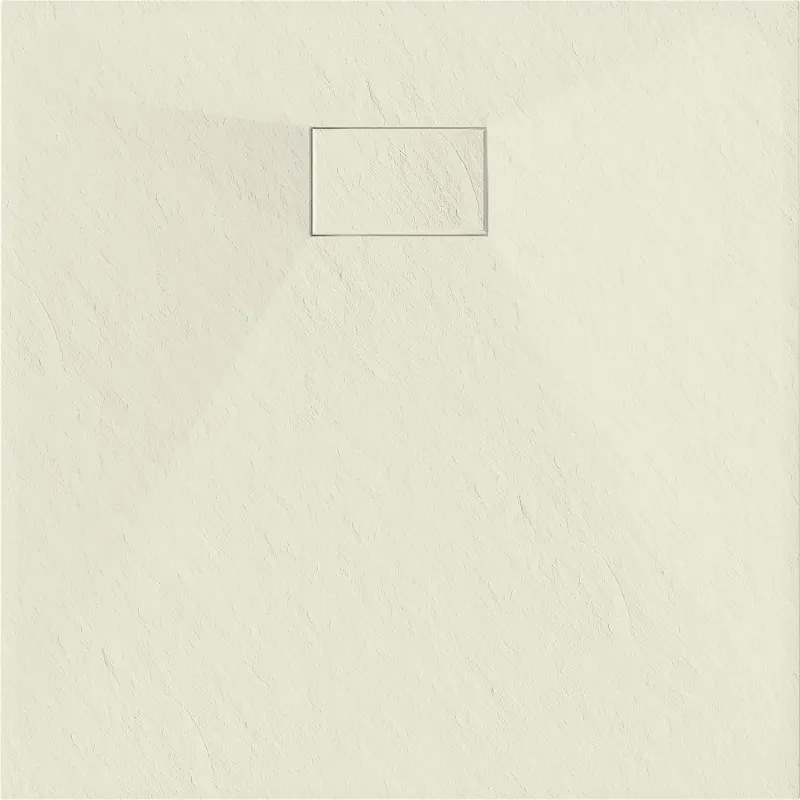 Mexen Hugo, čtvercová sprchová vanička, SMC, 80x80cm, béžová, 42698080