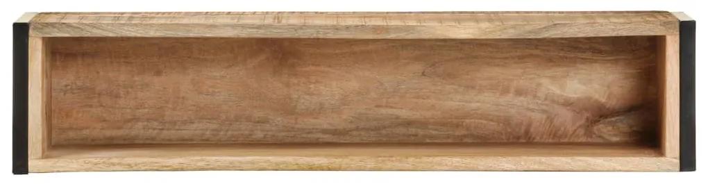 Truhlík 90 x 20 x 68 cm hrubé mangovníkové dřevo,  321938