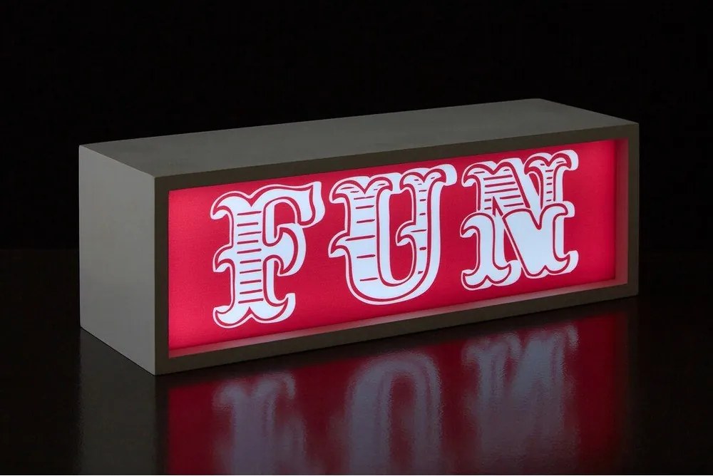 Červená světelná dekorace na baterky Fun – Premier Housewares
