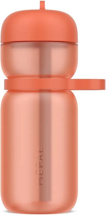 Broskvová plastová lahev 600 ml Active – Mepal