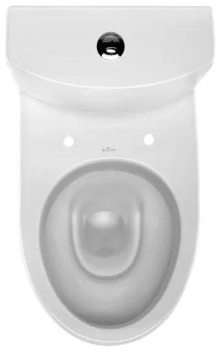 Cersanit PARVA - WC kombi + antibakteriální sedátko, vertikální odpad, K27-003