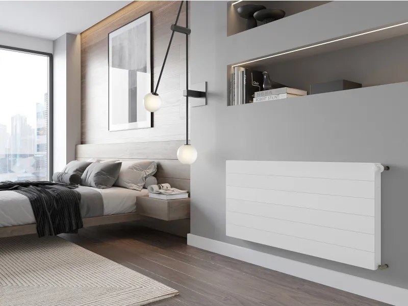 Mexen CL21 Line, panelový radiátor 600 x 700 mm, boční připojení, 847 W, bílá, W421L-060-070-00