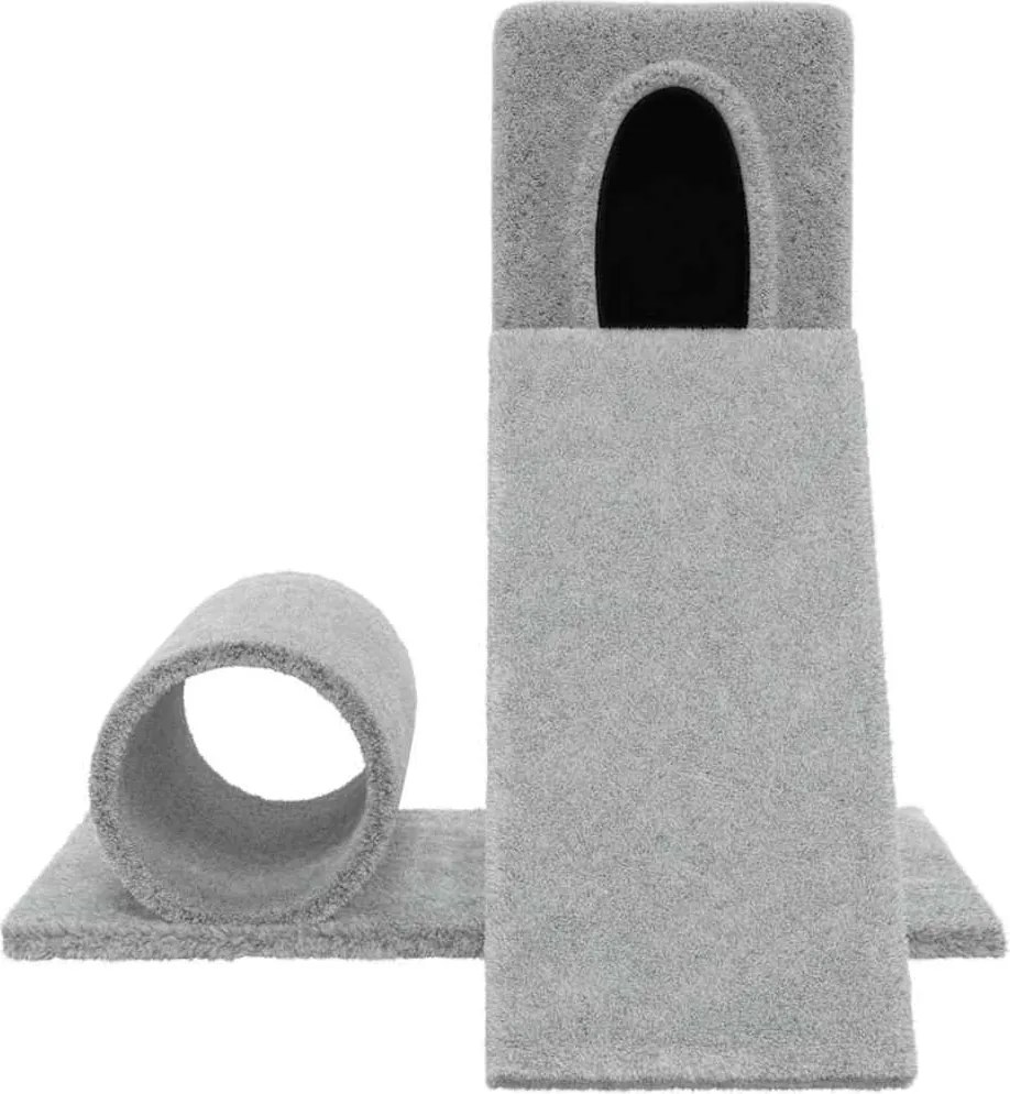 Škrabadlo pro kočky se sisalovým sloupkem světle šedé 59 cm 171607