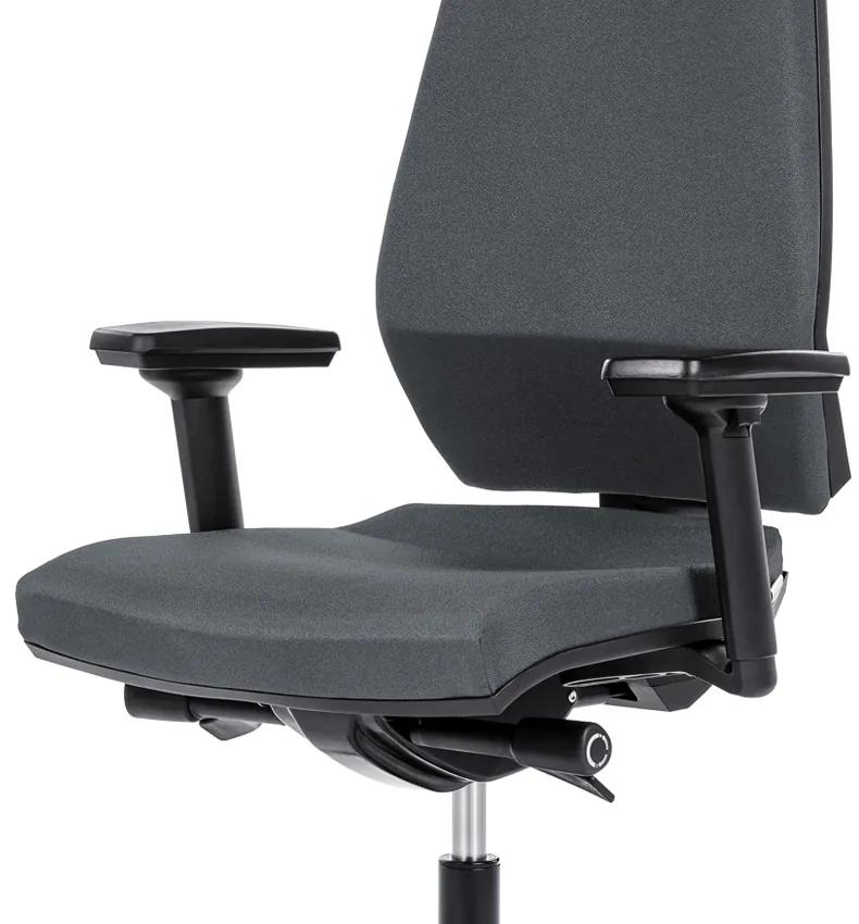 ANTARES kancelářská židle 1870 SYN Motion PDH, nosnost 130 kg, Mechanika: SL s posuvem sedáku, Hlavová opěrka: Ano, Područky: AR40 PU, Kříž: Plastový černý. Židle je v plné výbavě.