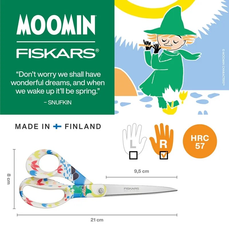 Nůžky Snufkin 21cm