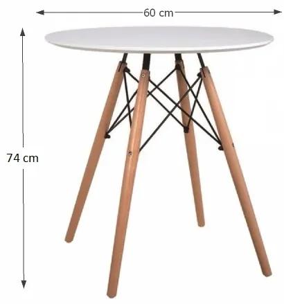 Jídelní stůl GAMIN NEW Tempo Kondela 90 cm