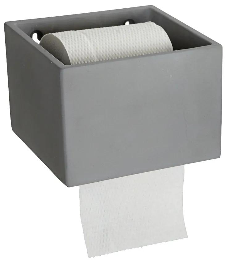 OnaDnes -20% House Doctor Šedý držák na toaletní papír Cement