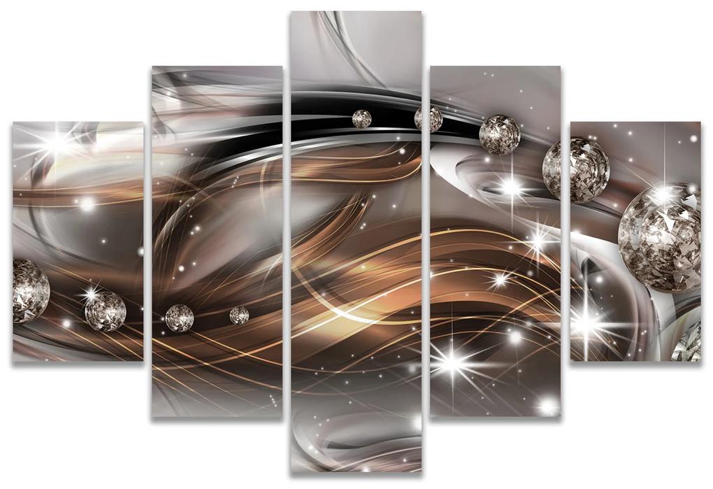 Malvis ® Luxusní obraz Hvězdný prach Velikost: obdélník - 180x80 cm