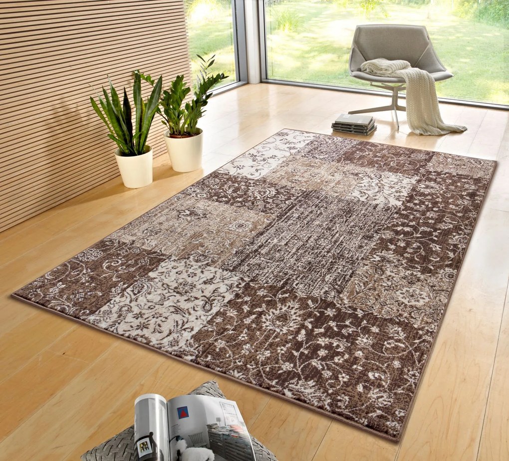 Hanse Home Collection koberce Kusový koberec Celebration 105448 Kirie Taupe - 80x250 cm