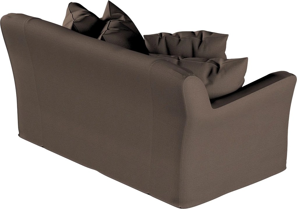 Potah na pohovku IKEA Tomelilla 2-místná nerozkládací barva hnědá látka pletený vzor