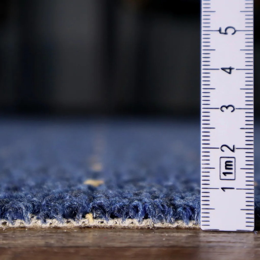 Condor Carpets, Běhoun na míru Udinese modrý, šíře 150 cm, modrá, chodba / předsíň