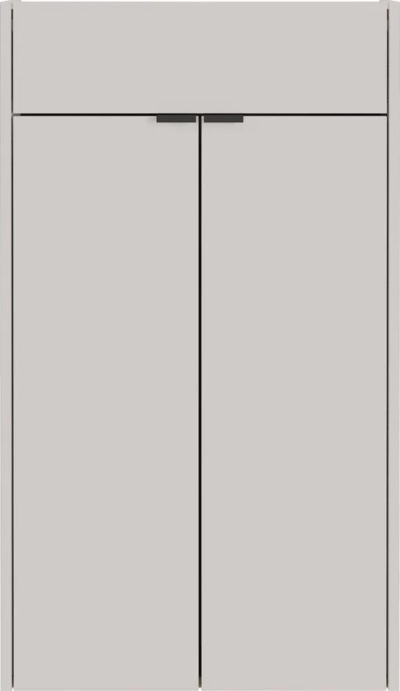 Krémová závěsná skříňka 56x97x22 cm Ameca – Germania