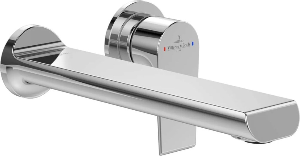 Villeroy & Boch Liberty - Umyvadlová baterie pod omítku, 2-otvorová instalace, s tělesem, chrom TVW10700800161